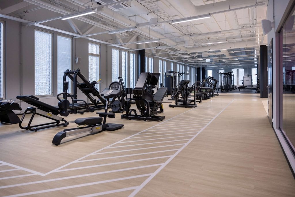 LadyLine Lippulaivassa treeni sujuu mukavasti